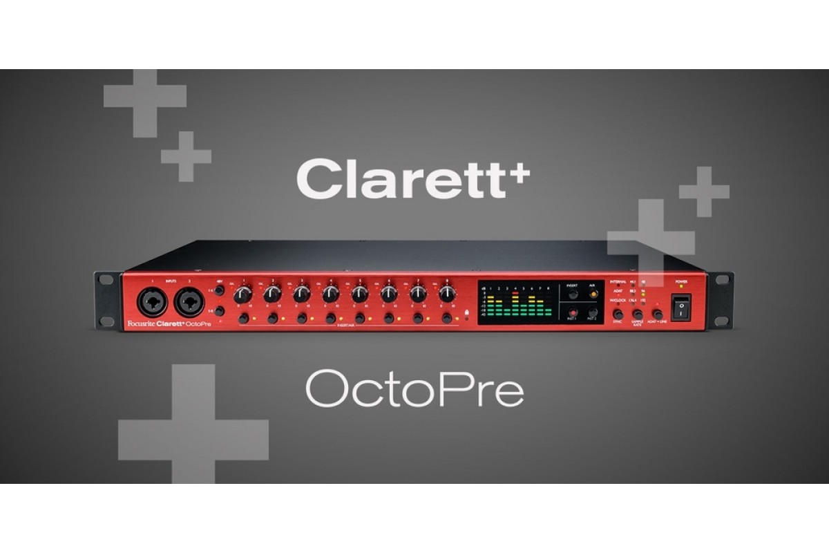 Focusrite Clarett + Octo Pre